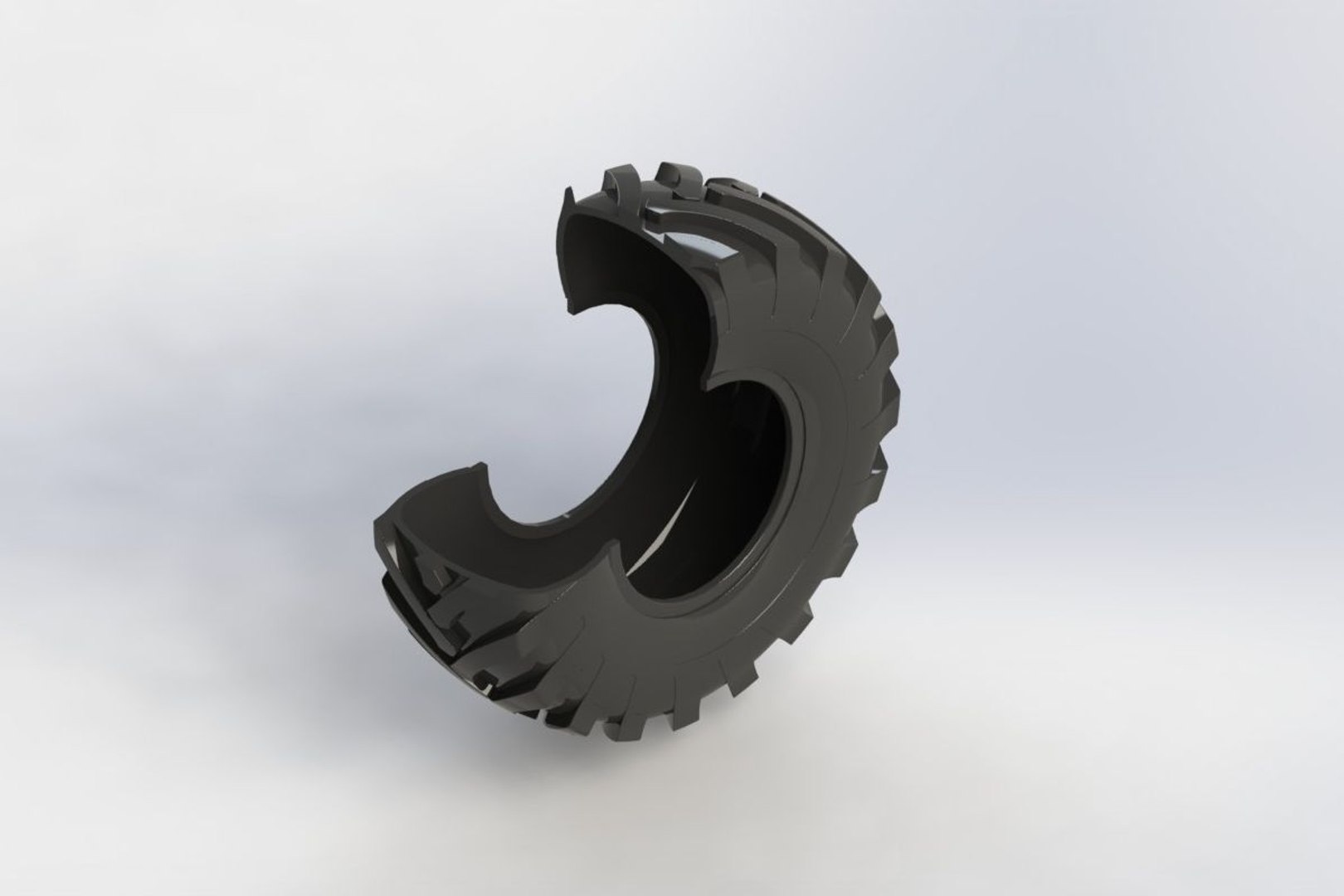 Free Tractor Tyre 3d Model