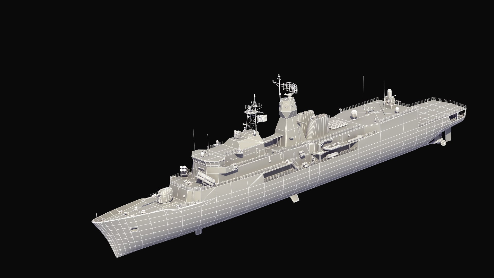 3D Anzac Class Frigate Model - TurboSquid 1640927