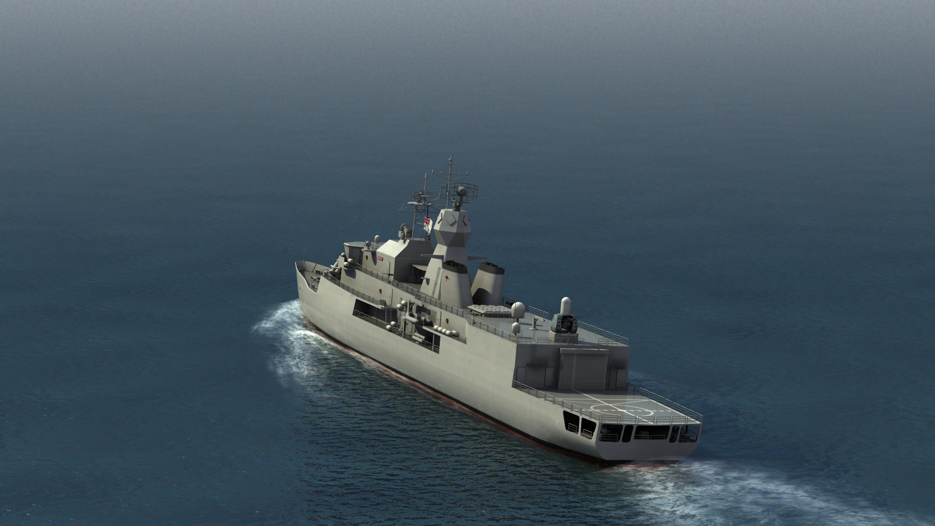 3D Anzac Class Frigate Model - TurboSquid 1640927