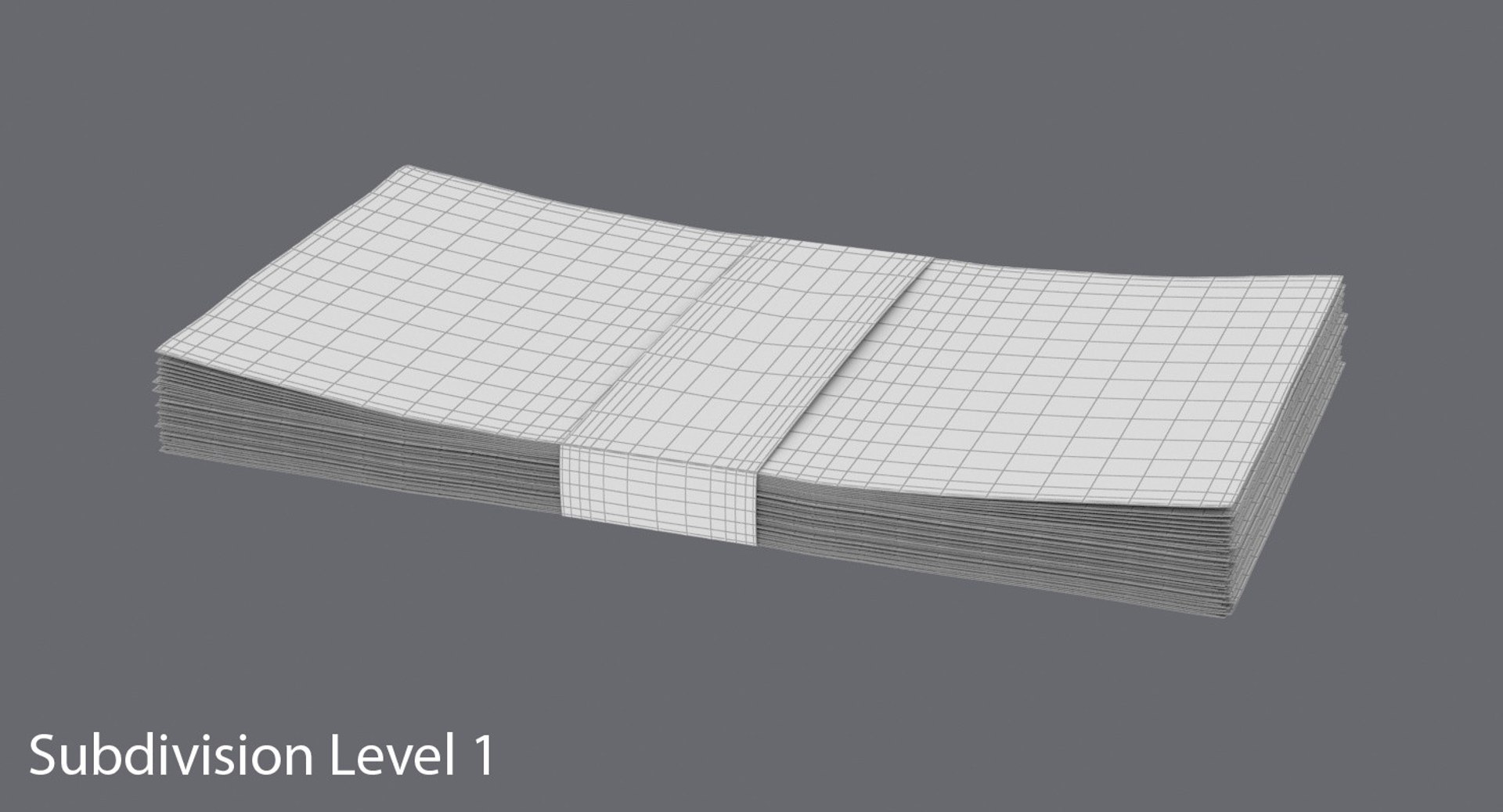 3d 50 euro bill pack