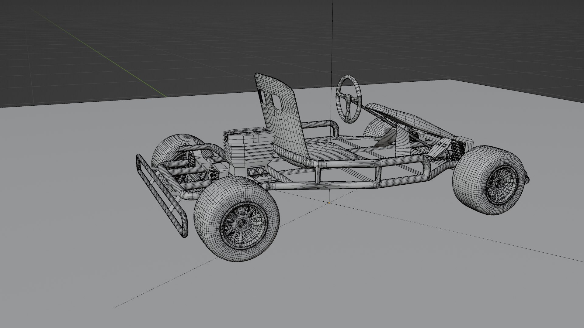 Gokart 3D Model - TurboSquid 1955822