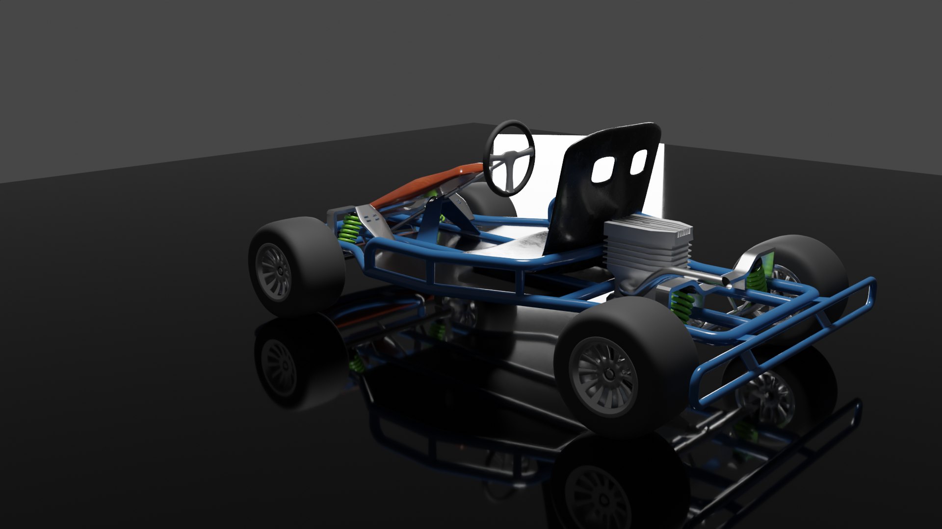 Gokart 3D Model - TurboSquid 1955822
