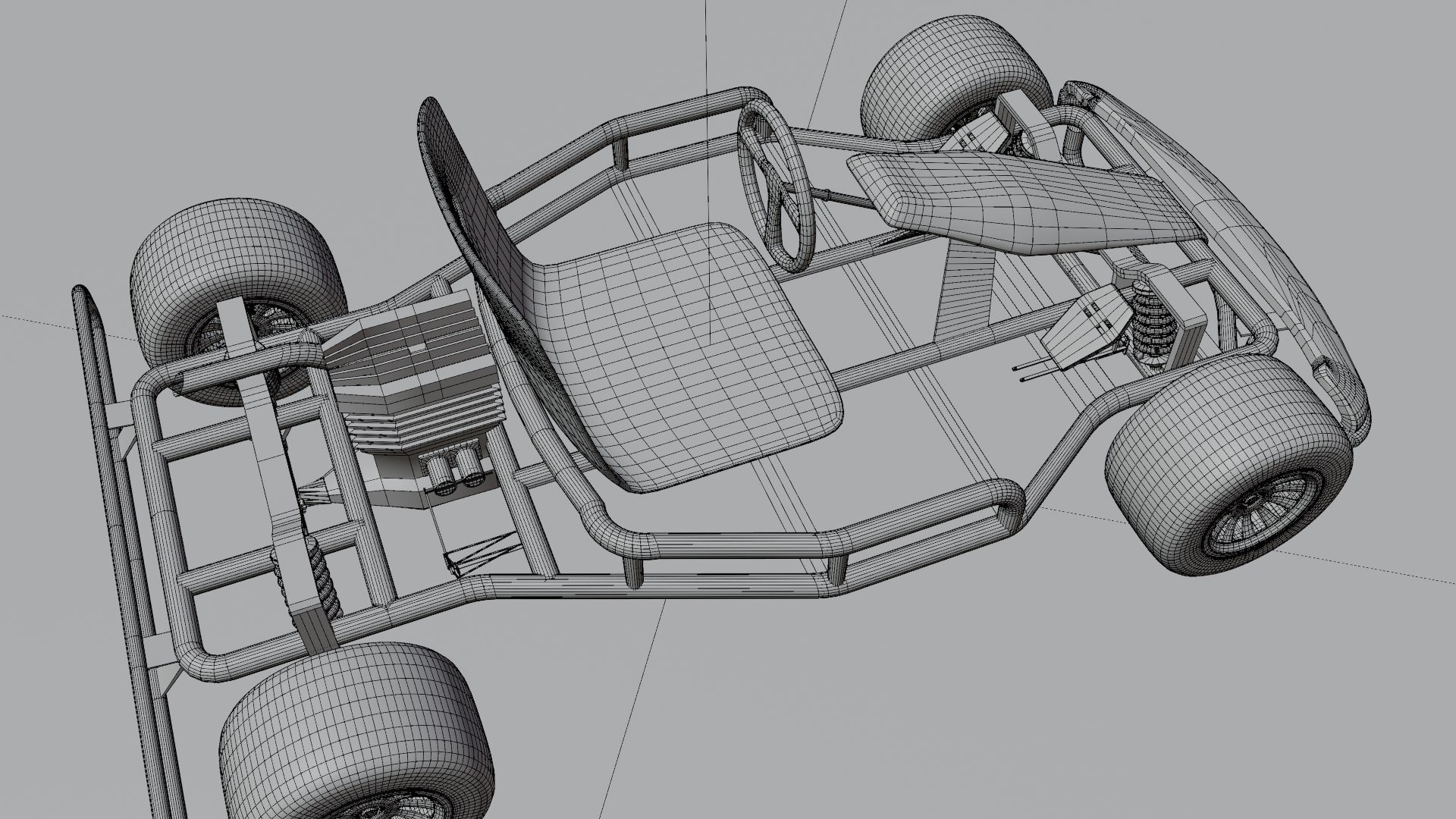 Gokart 3D Model - TurboSquid 1955822
