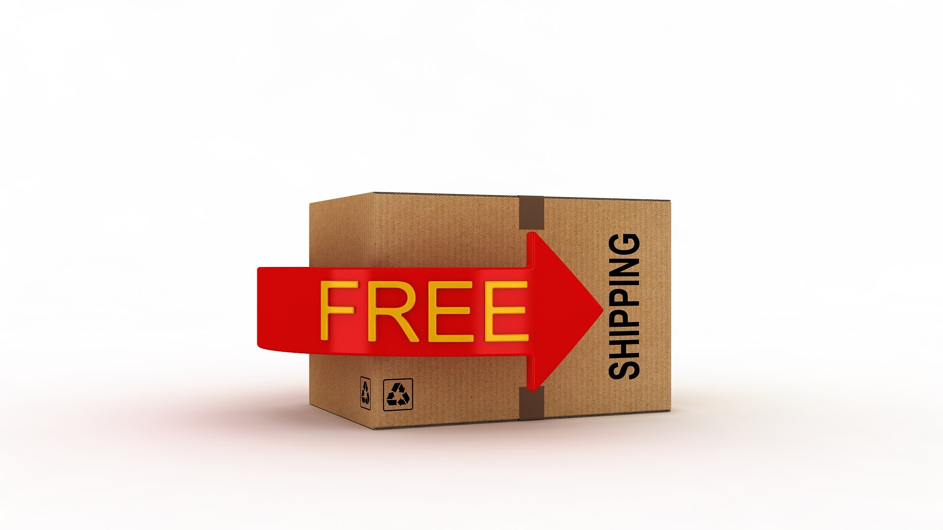 3D Realistic Corrugated Boxes Shipping Model - TurboSquid 1584213