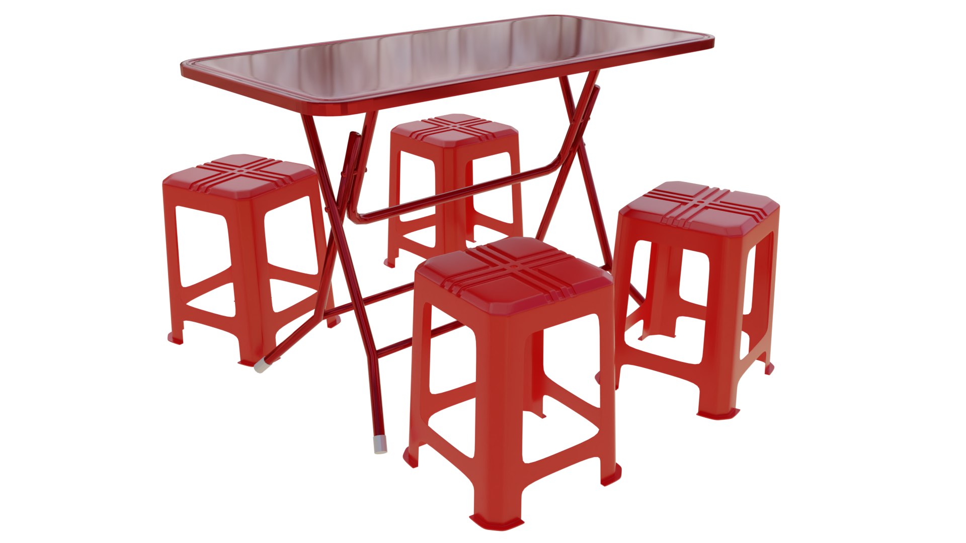 Street Food Table 3D - TurboSquid 1966894