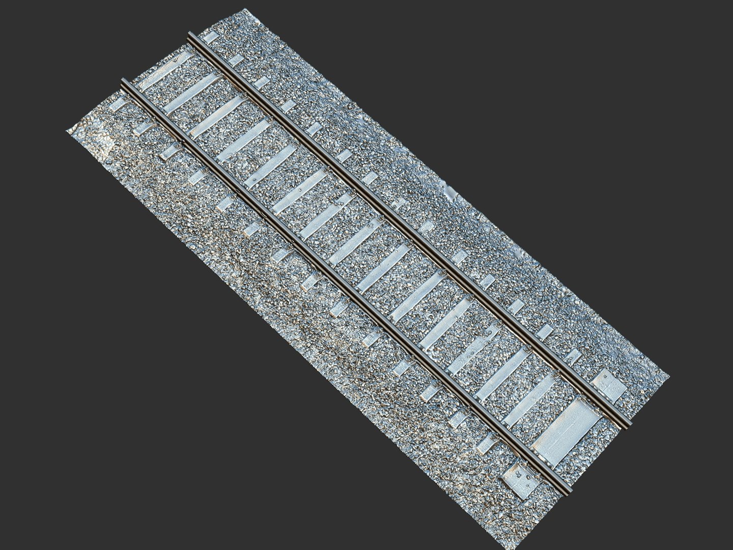 3D railroad tracks 16k - TurboSquid 1273241