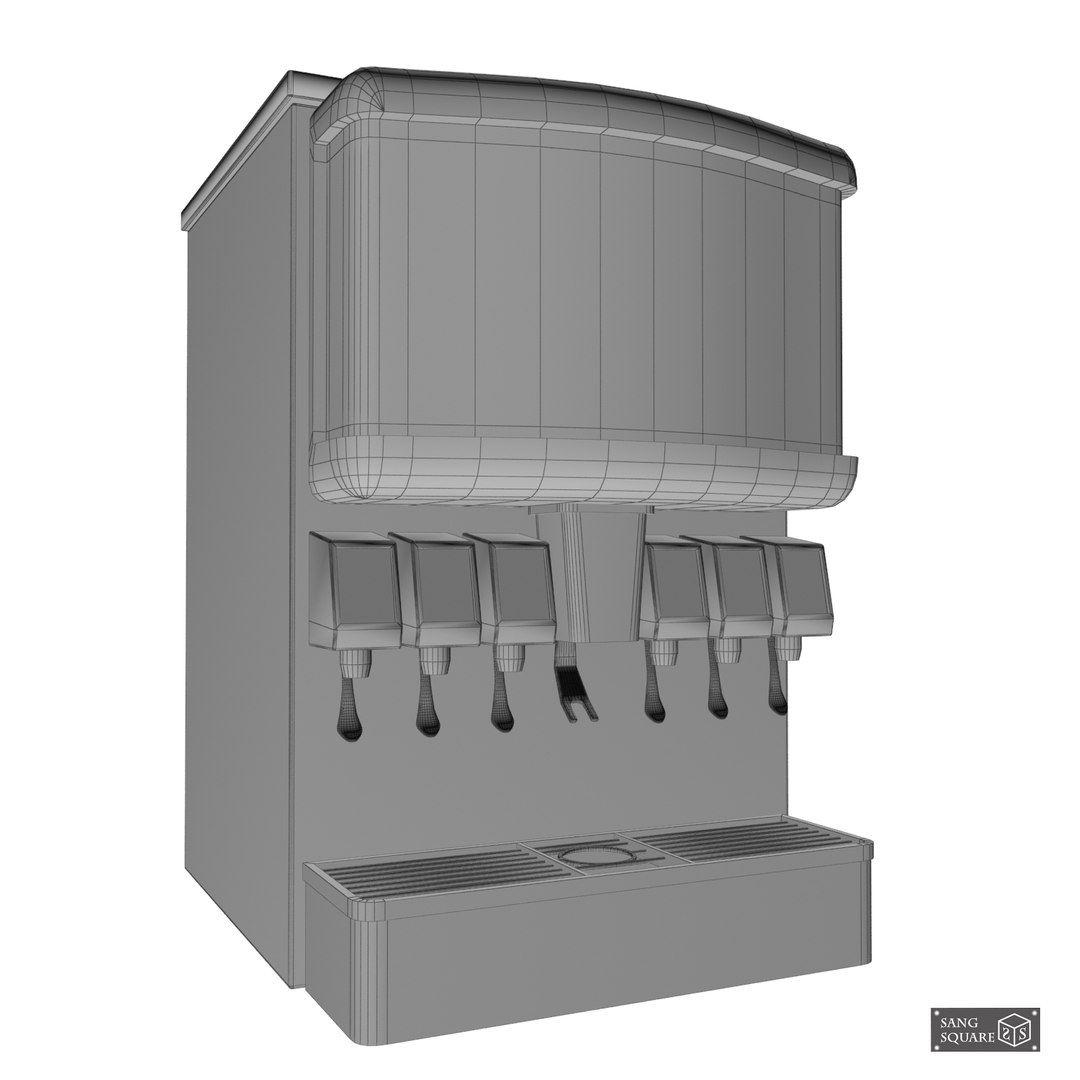 3D Soda Machine Model - TurboSquid 1152292