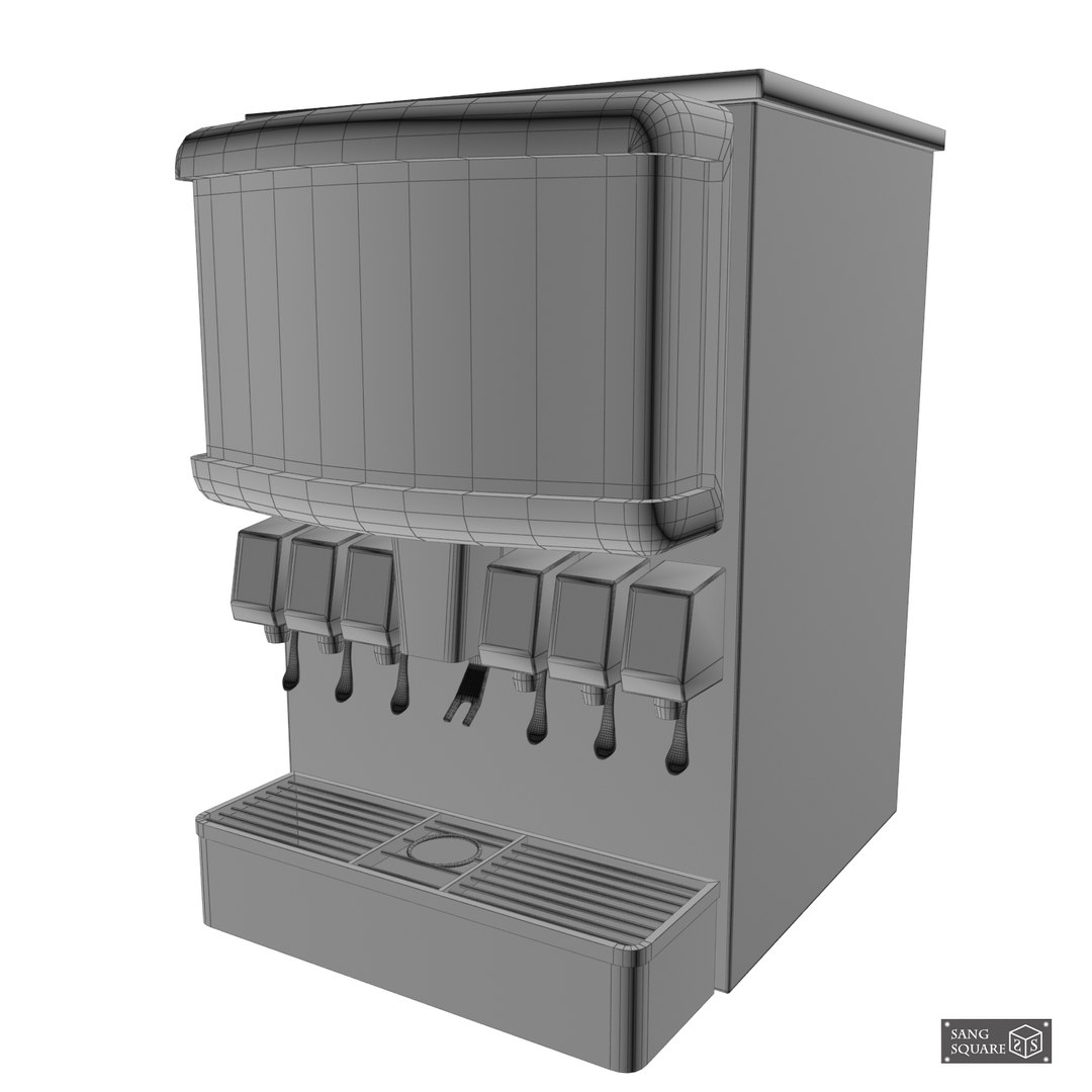 3D Soda Machine Model - TurboSquid 1152292