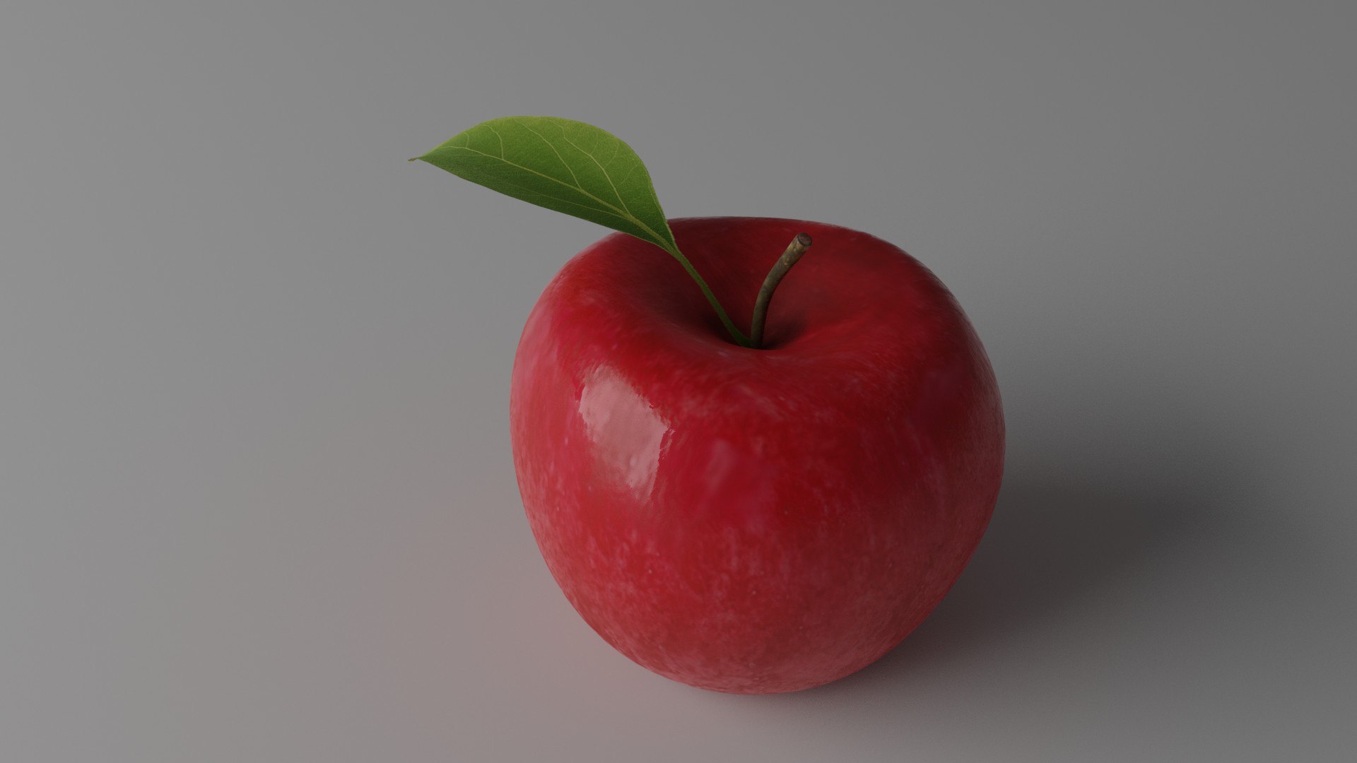 Red Apple 3D Model - TurboSquid 1844307