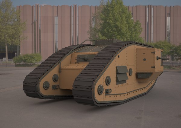 modelo 3d Mark V tank 3d model - TurboSquid 2067077
