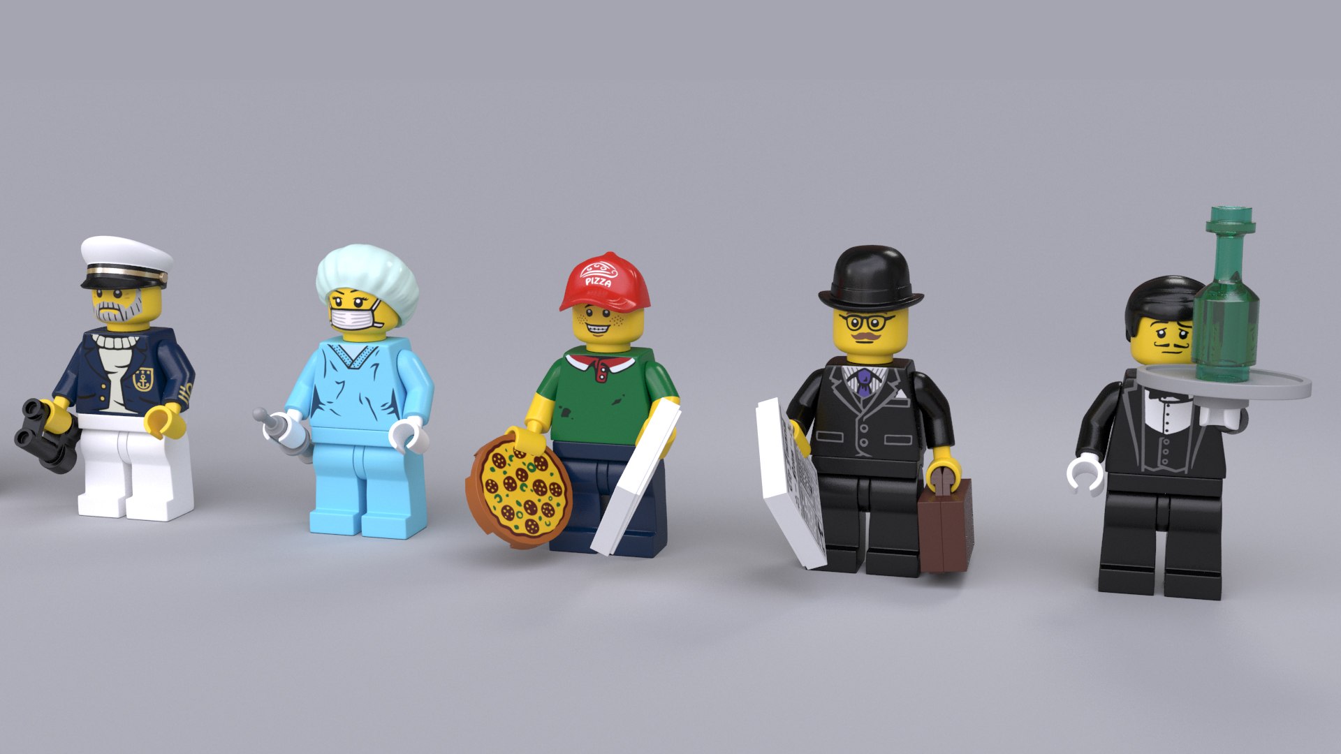 Max 20 Rigged Lego Minifigures