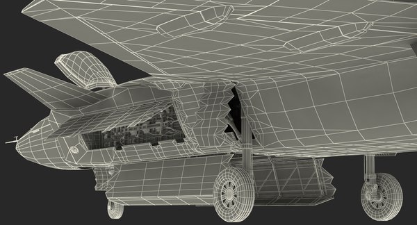 Stealth chengdu j-20 3D model - TurboSquid 1203351