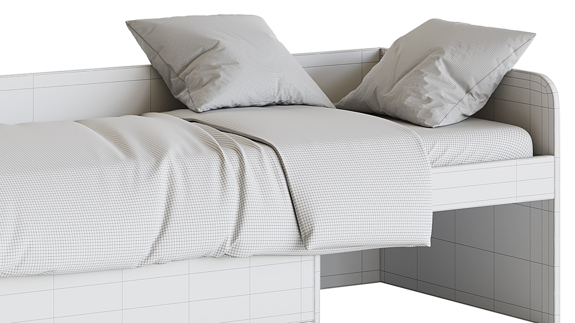 3D Combined Bed TriYa Charlie - TurboSquid 2186291