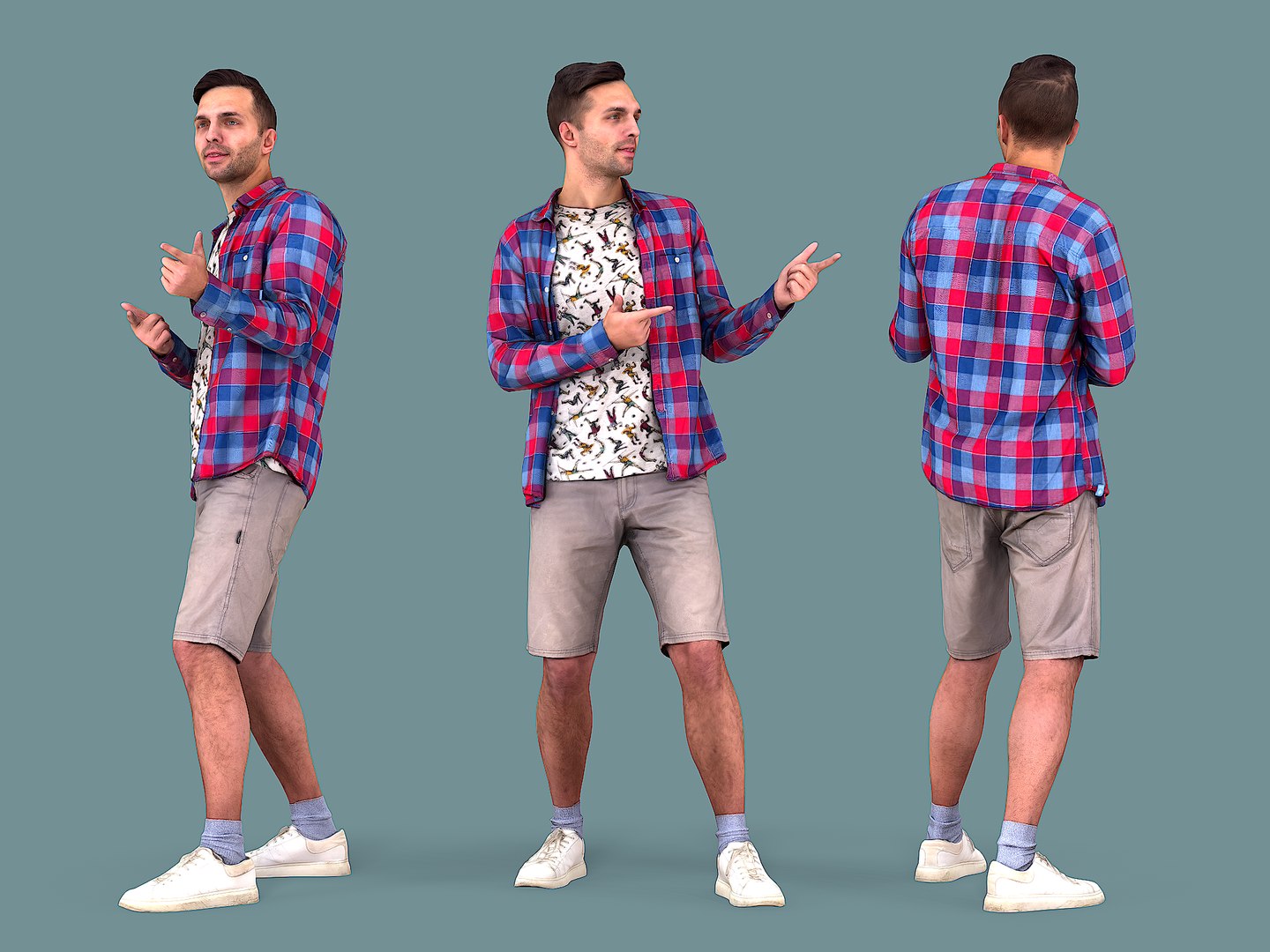 Party-goer Model - TurboSquid 1839248