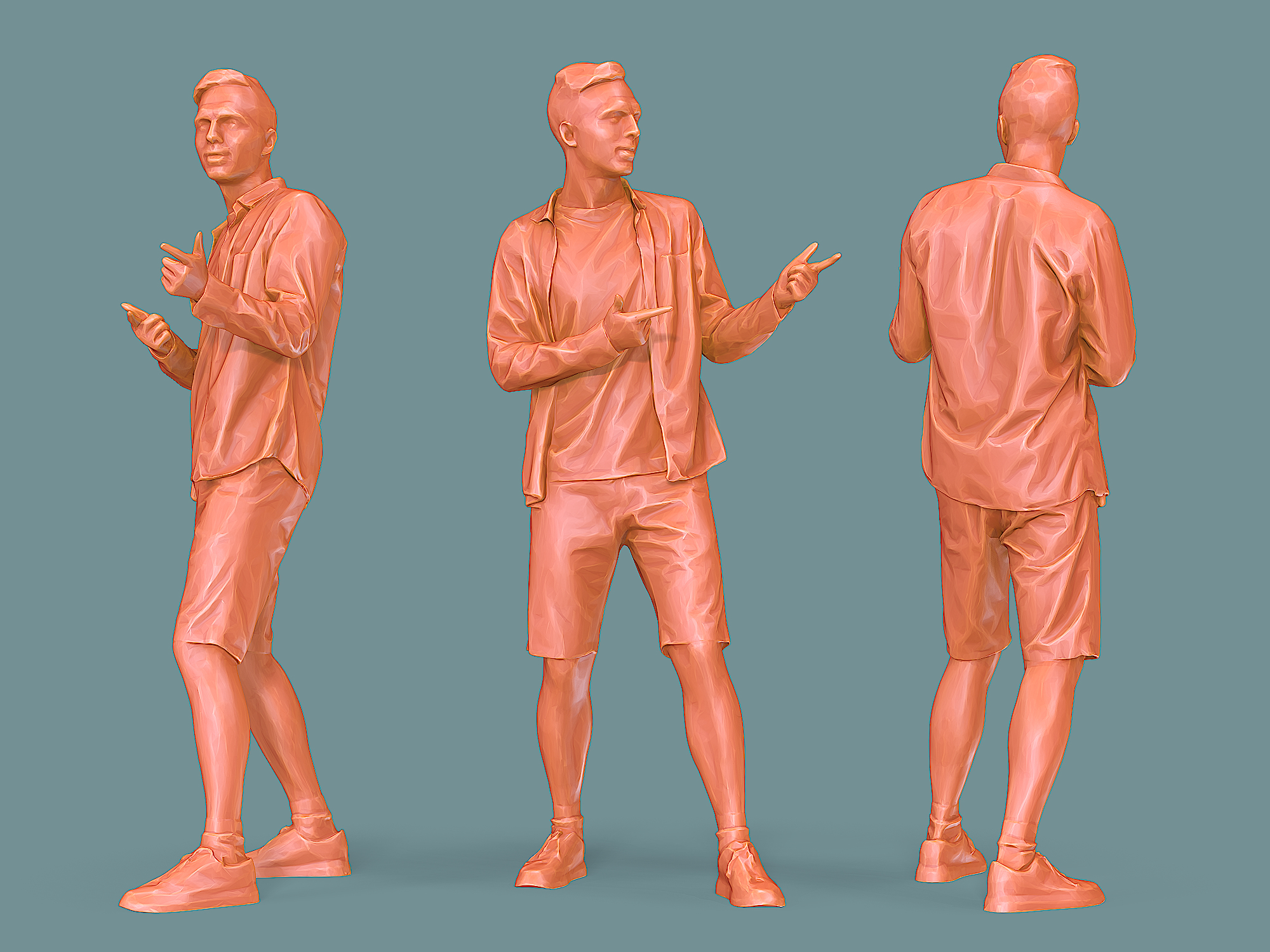 Party-goer model - TurboSquid 1839248