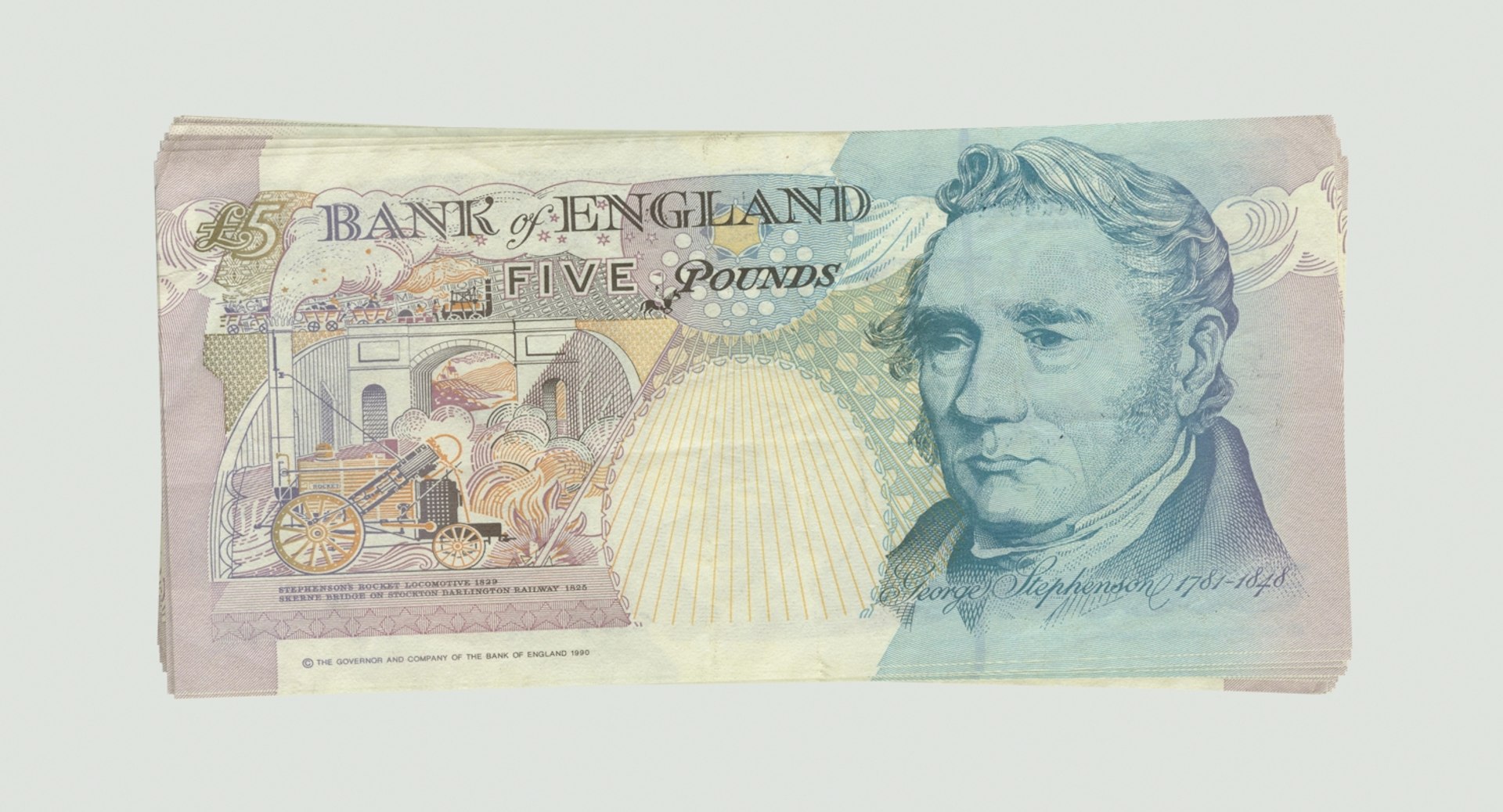 5 pound note stack max