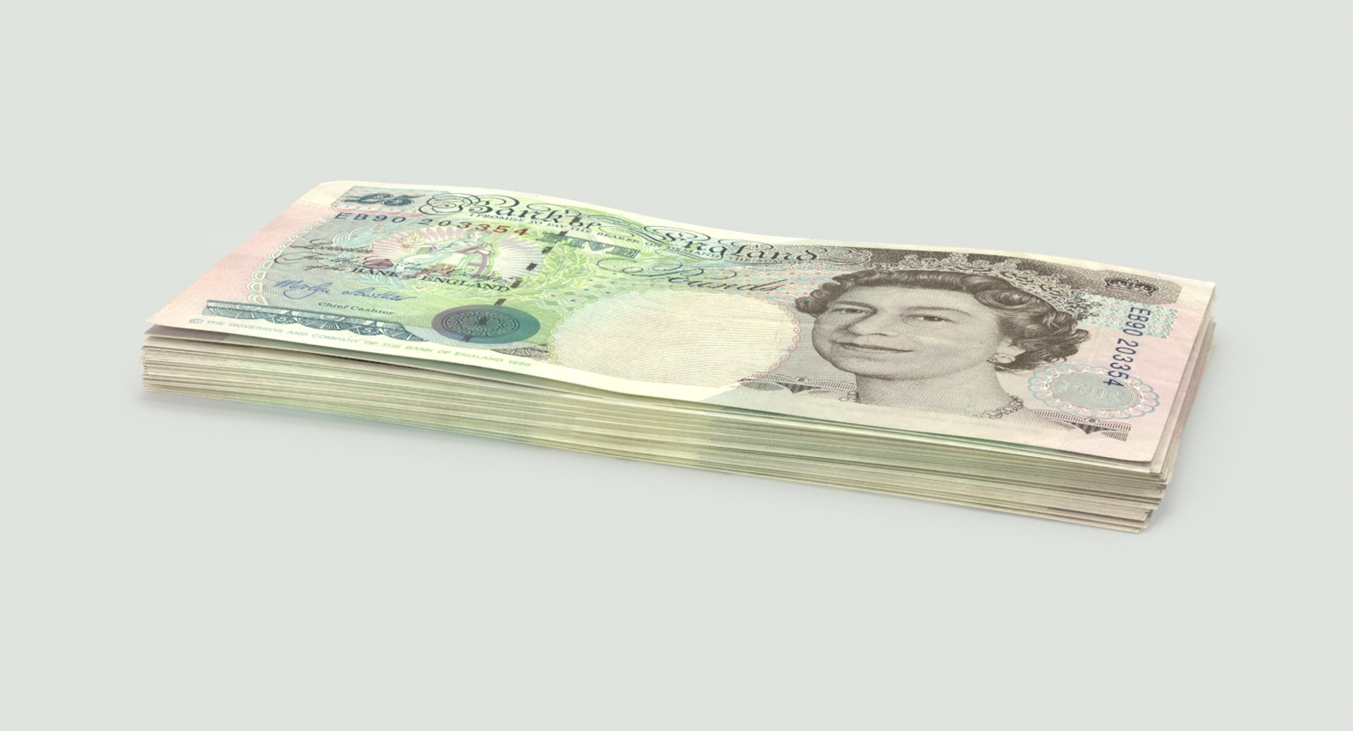 5 pound note stack max