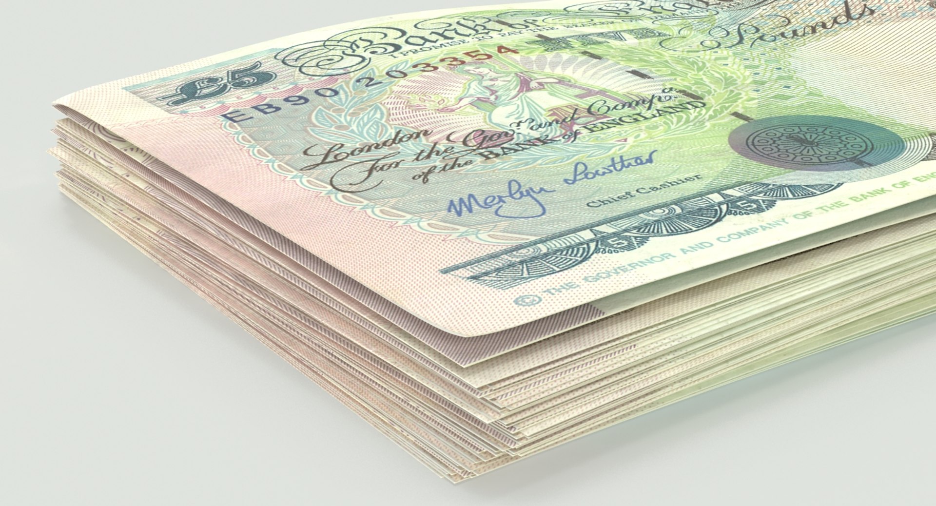 5 pound note stack max