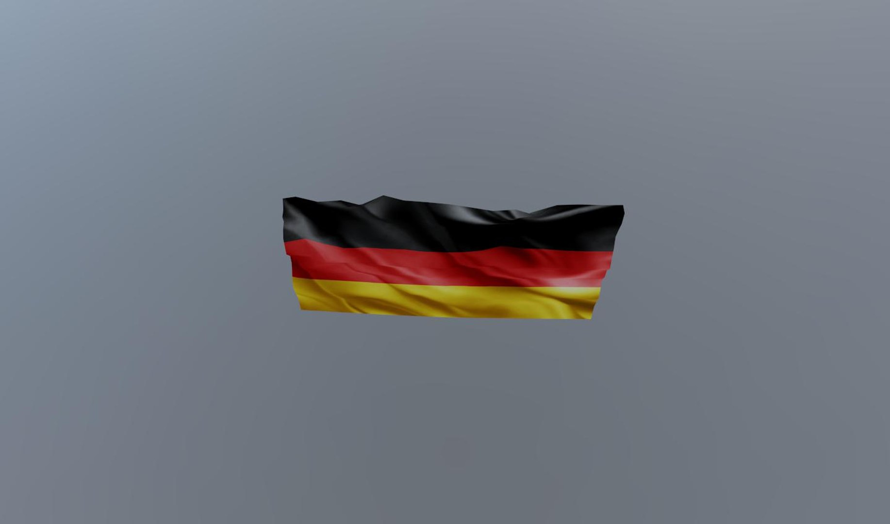 3D flag germany model - TurboSquid 1239761