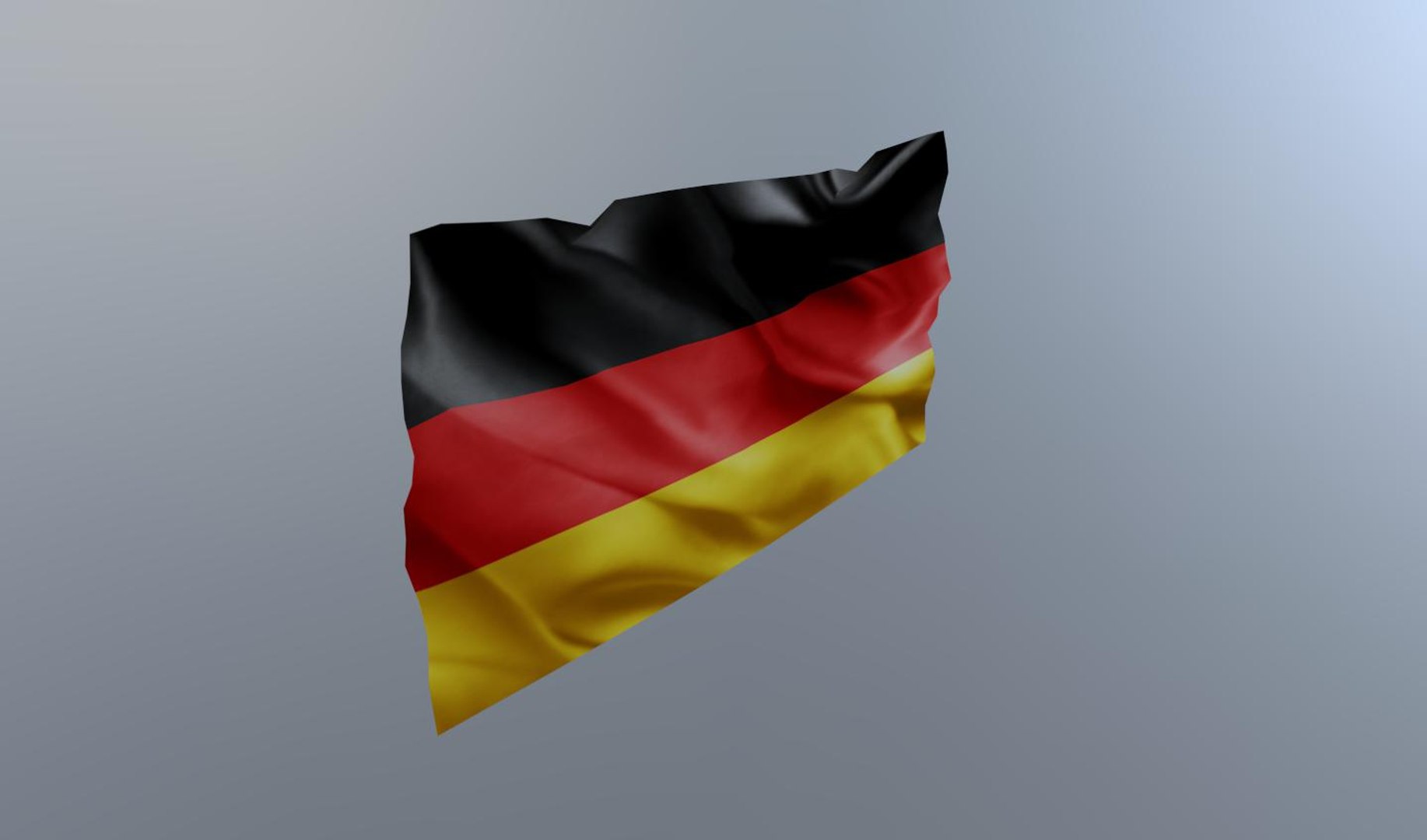 3D flag germany model - TurboSquid 1239761