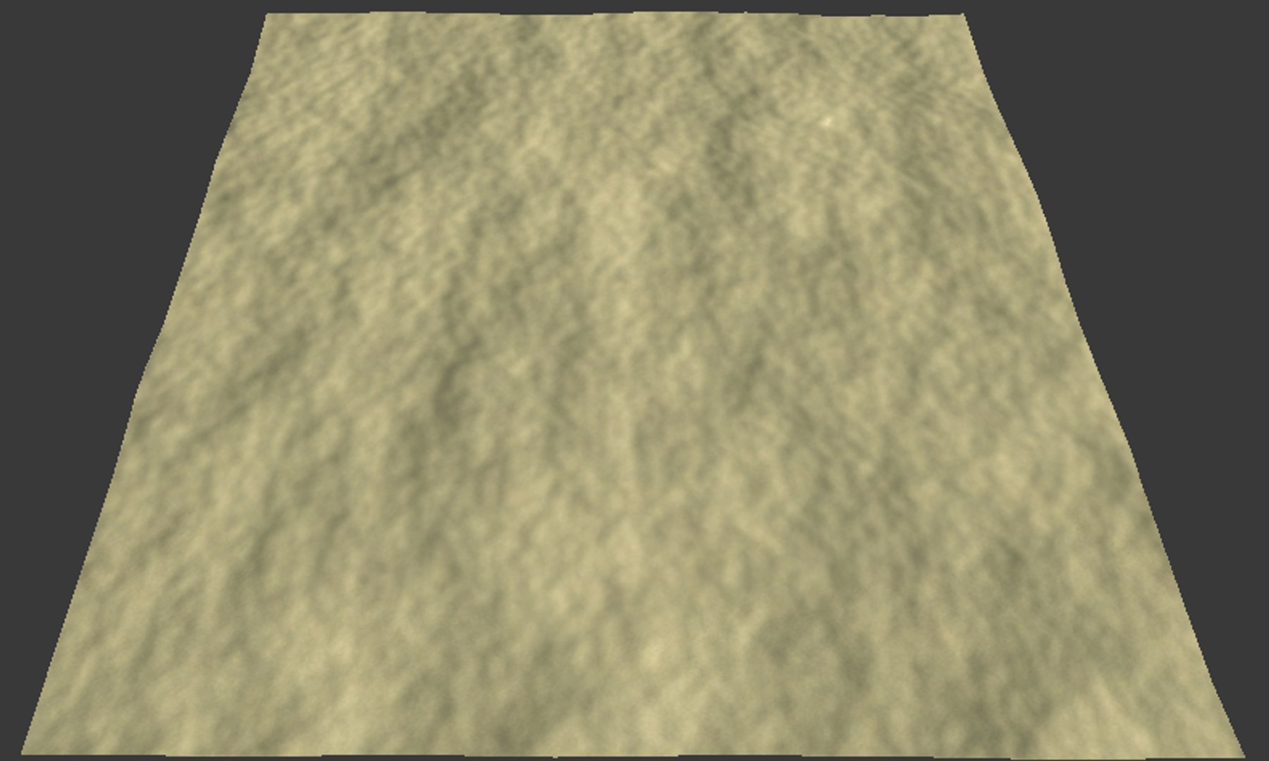 3d Model Desert Plain