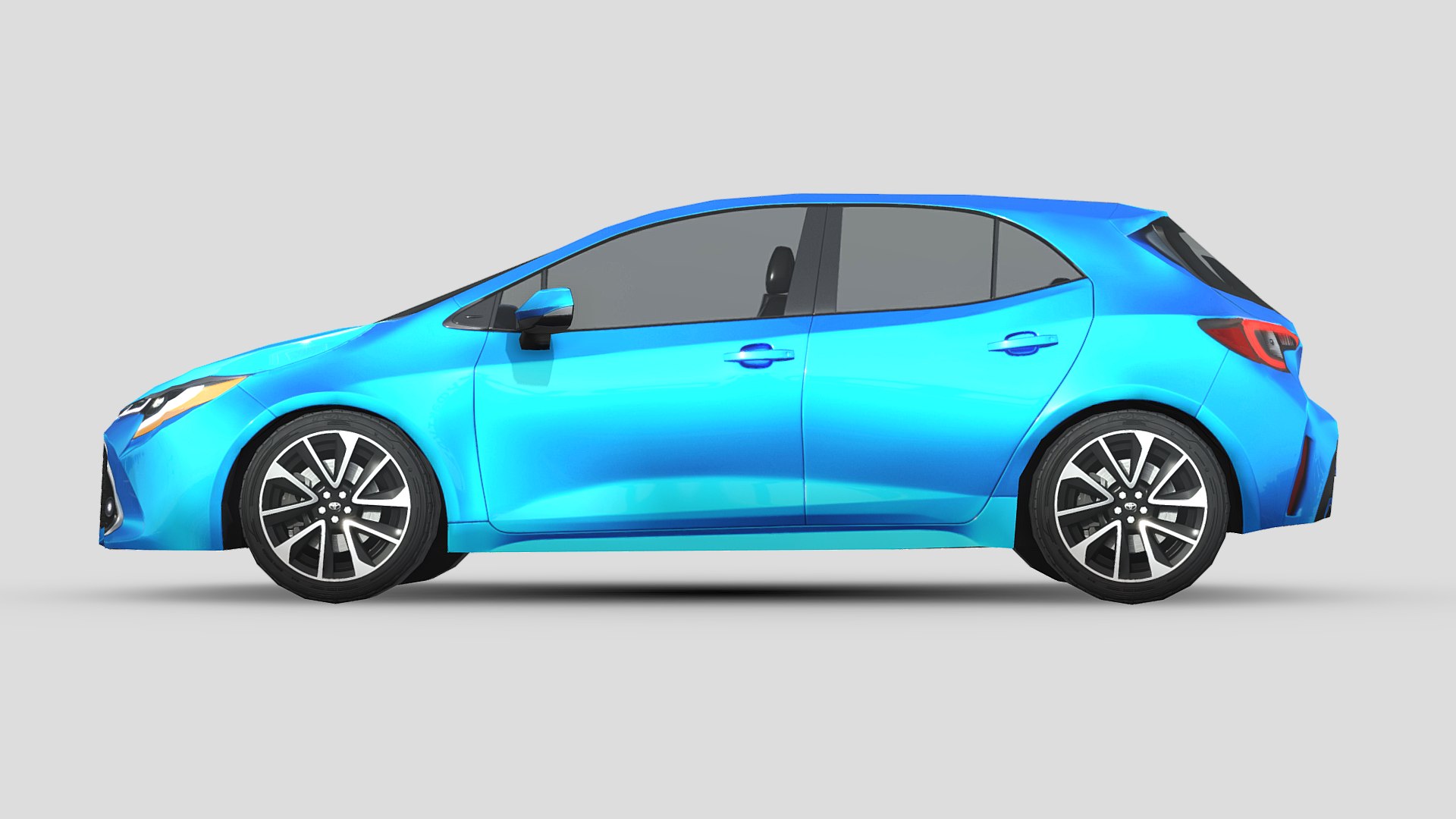 3D Toyota Corolla Hatchback 2021 Model - TurboSquid 2150504