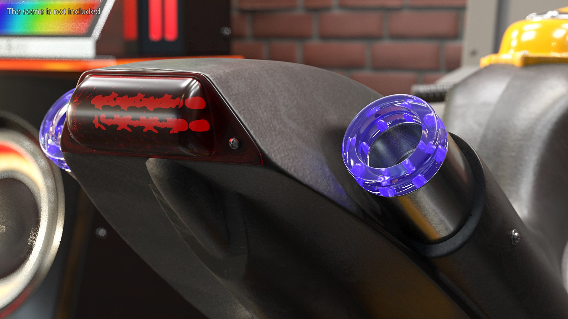 3D Model Motorcycle Arcade Platform - TurboSquid 1745177