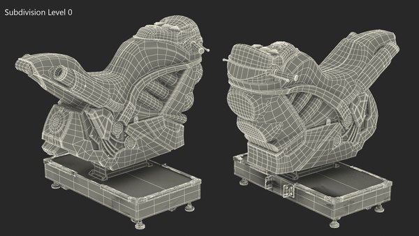 3D model Motorcycle Arcade Platform - TurboSquid 1745177