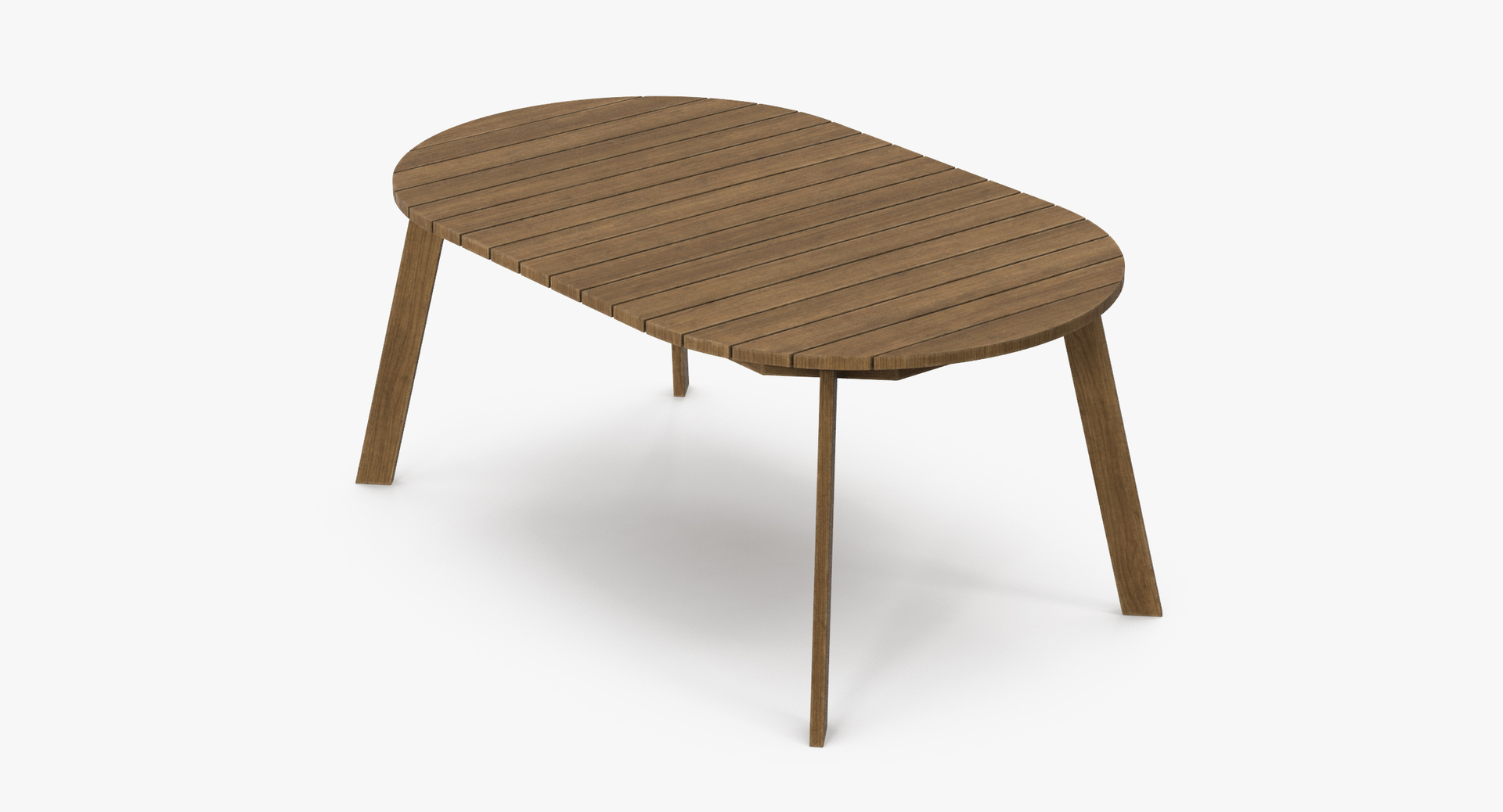 3d Model Patio Dining Table 02