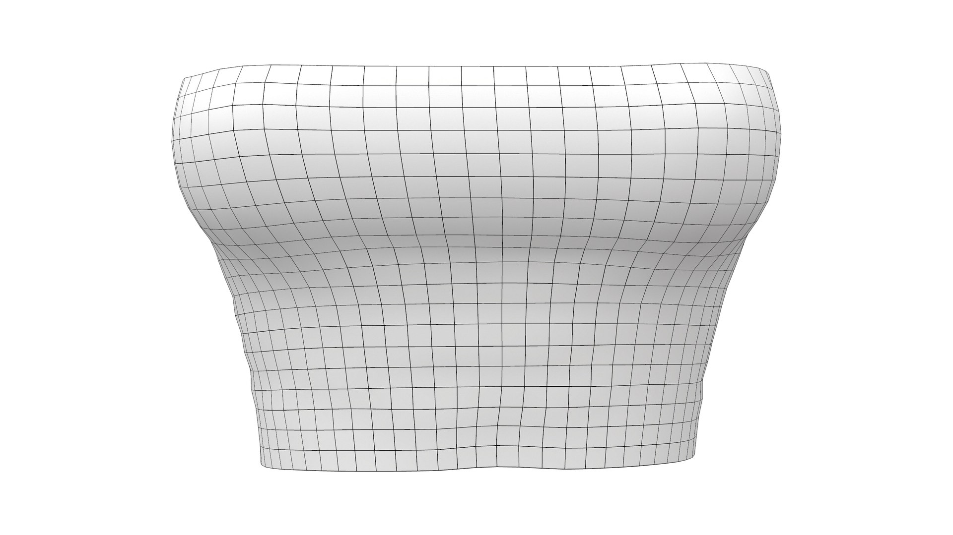 Traditional Chinese Japanese Motifs Tube Top 3D Model - TurboSquid 1914950