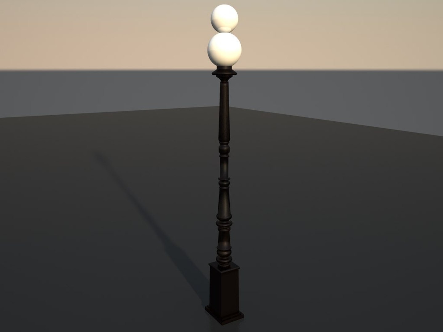 street light obj