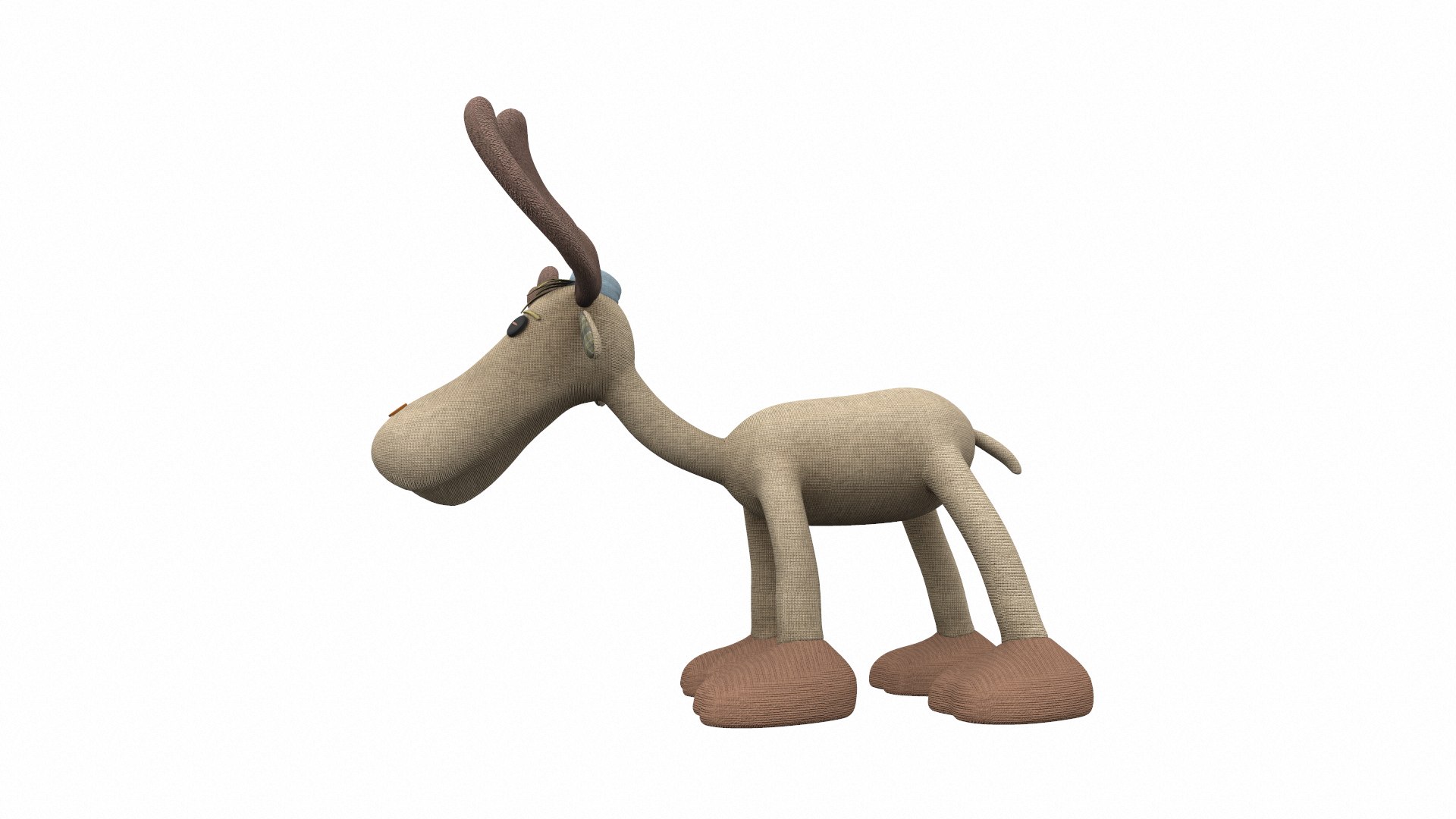 Plush Toy Elk 2 Model - TurboSquid 2109712