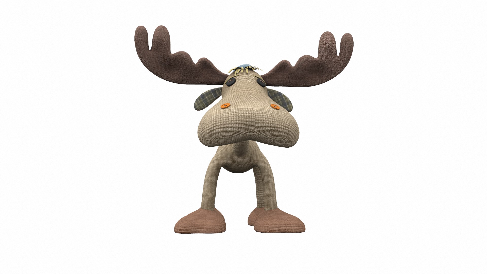 Plush Toy Elk 2 Model - TurboSquid 2109712