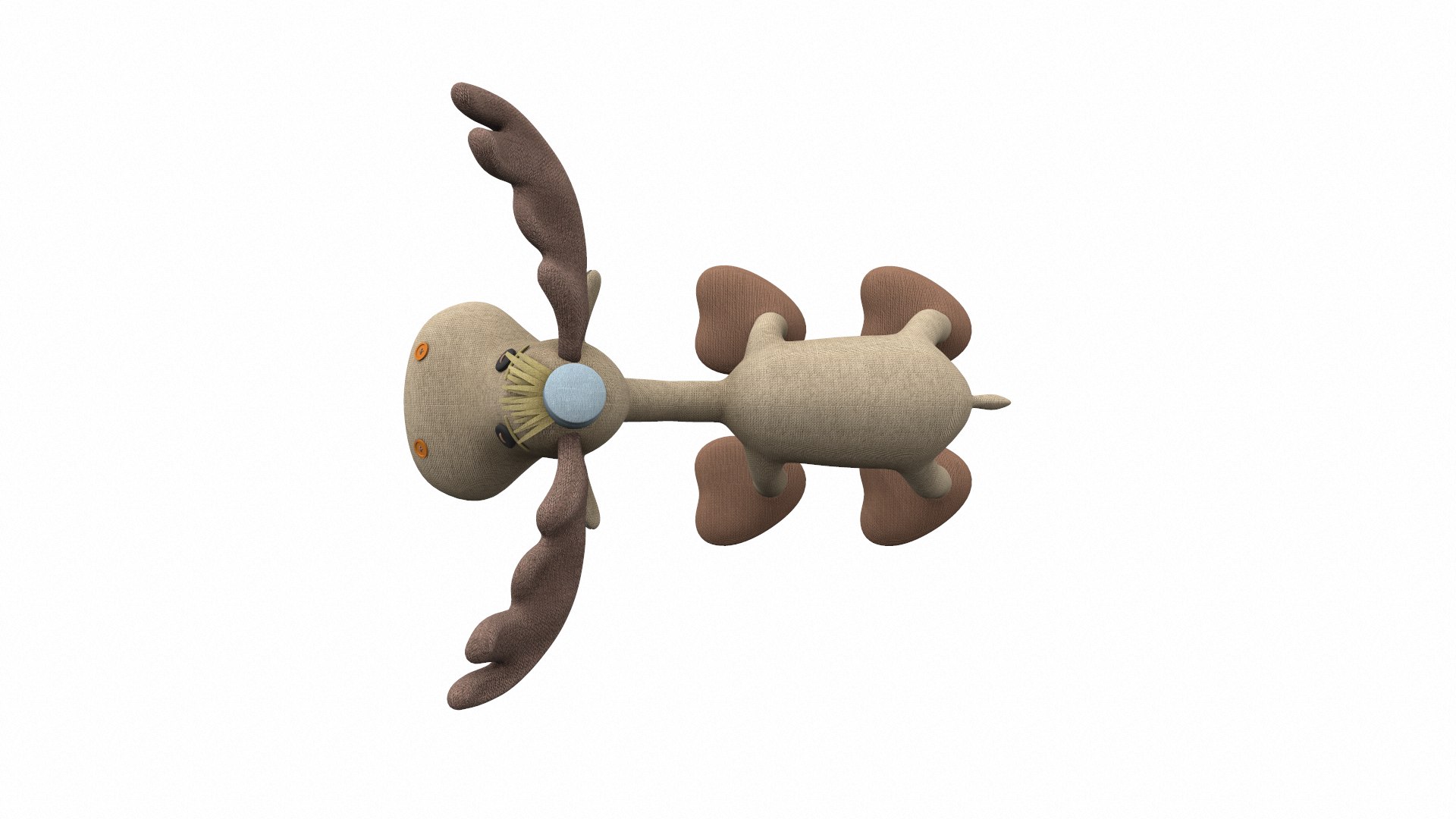 Plush Toy Elk 2 Model - TurboSquid 2109712