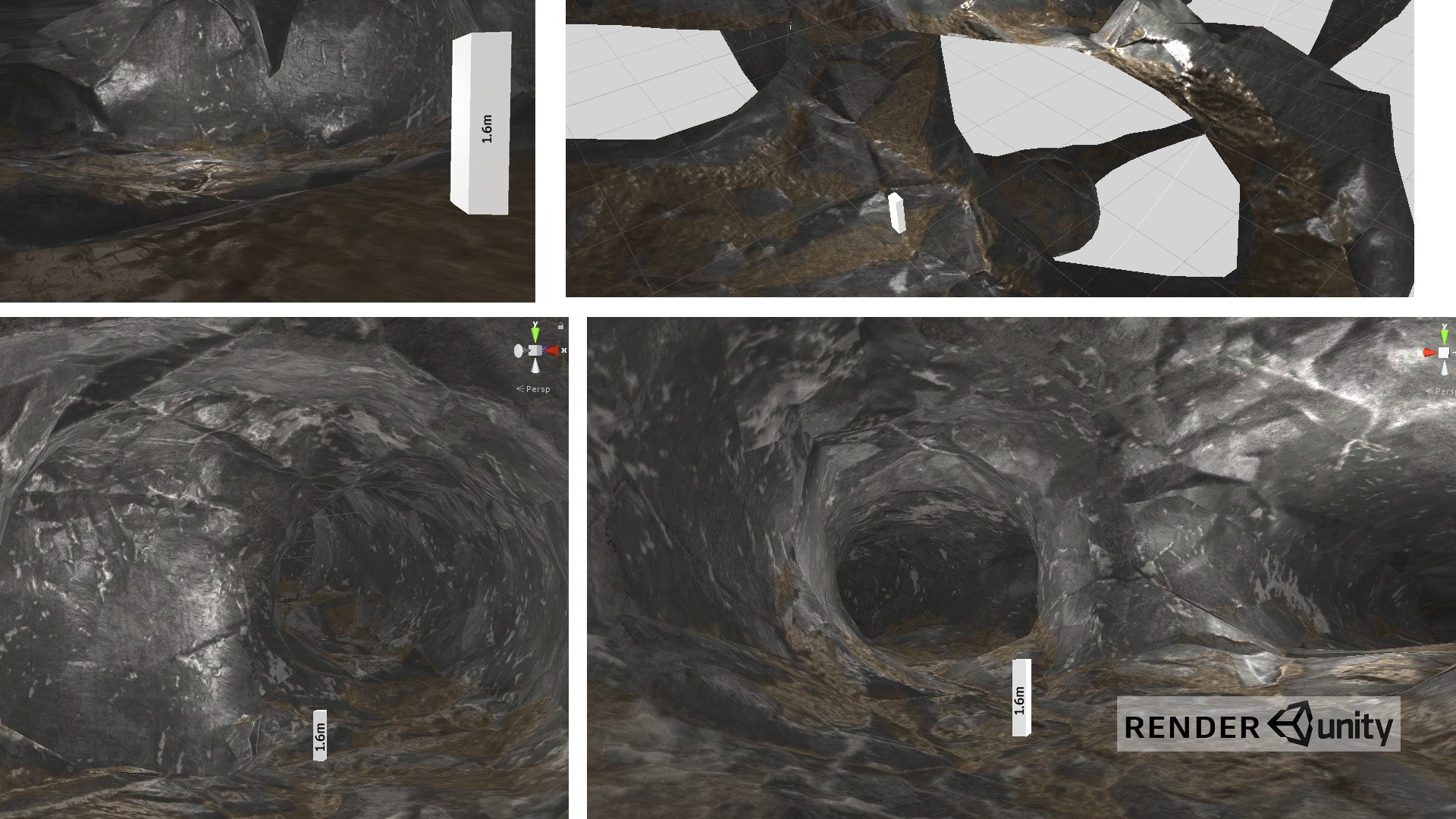 Cave Level Game 3D Model - TurboSquid 1730379