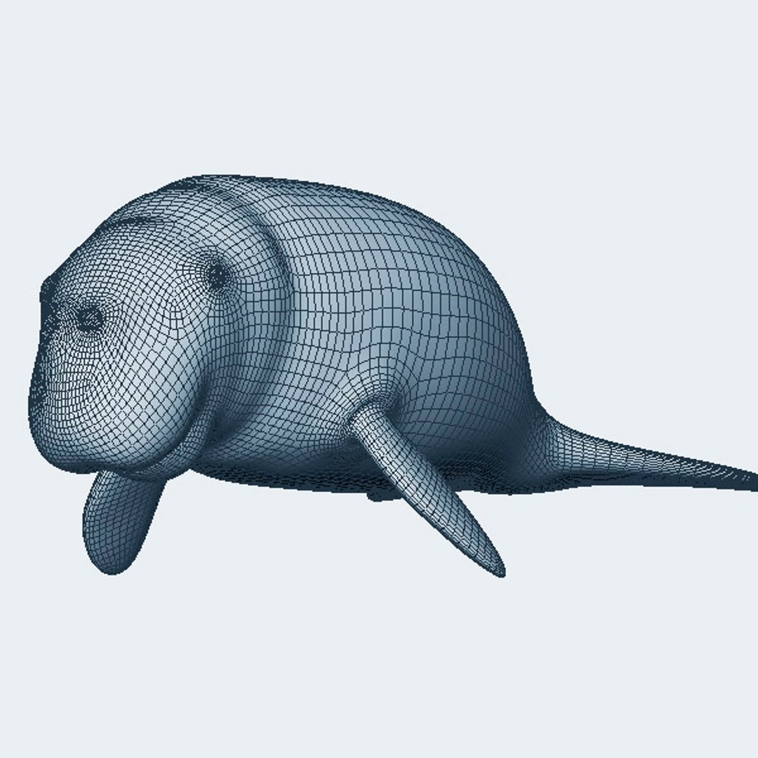 Poser dugong model - TurboSquid 1250670