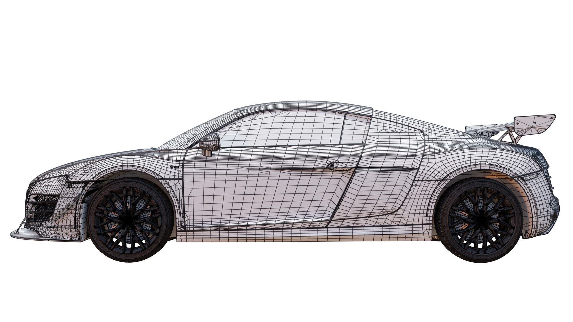 3D Audi R8 v10 model - TurboSquid 1987814
