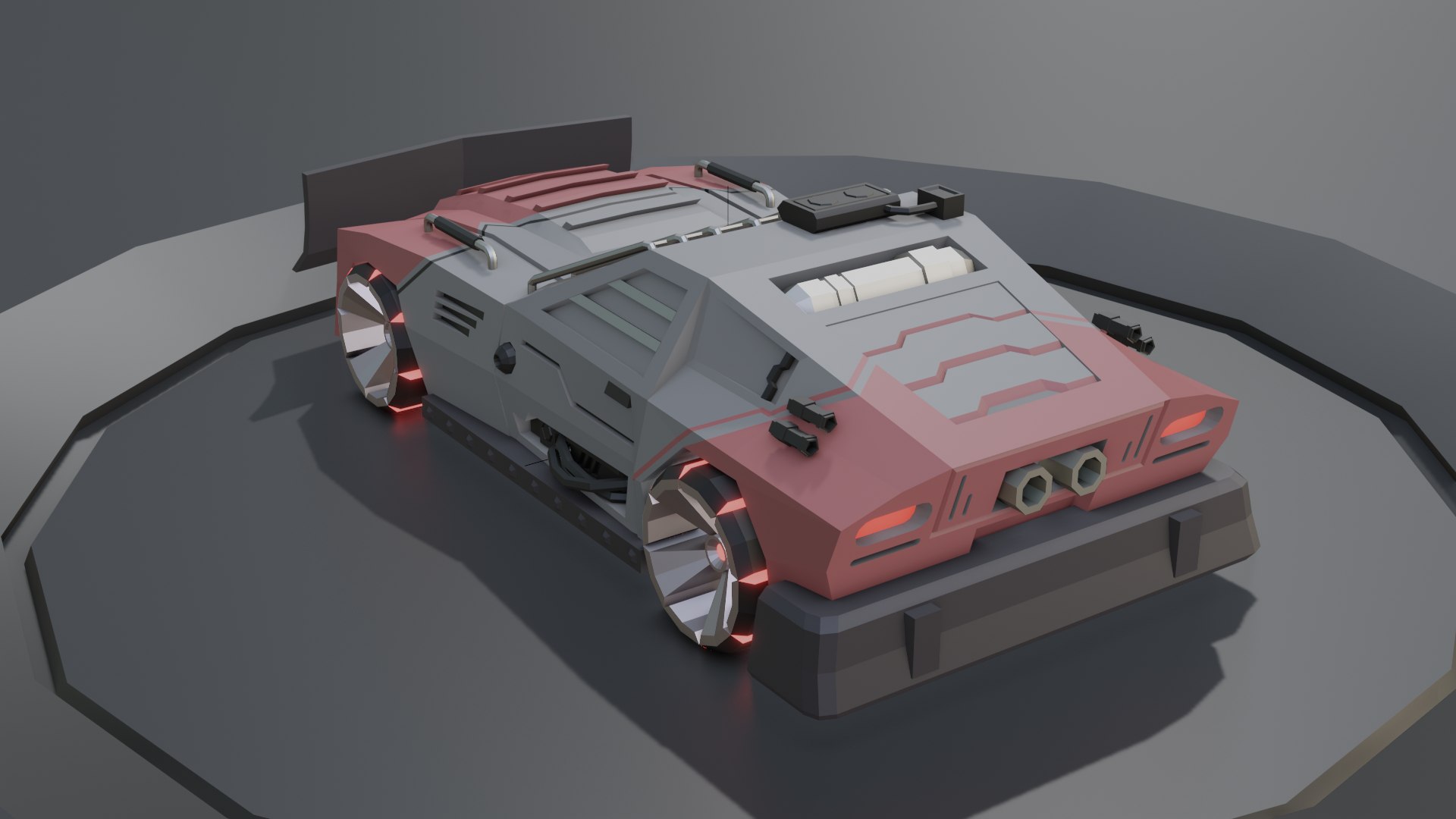 Custom car 3D model - TurboSquid 1694086