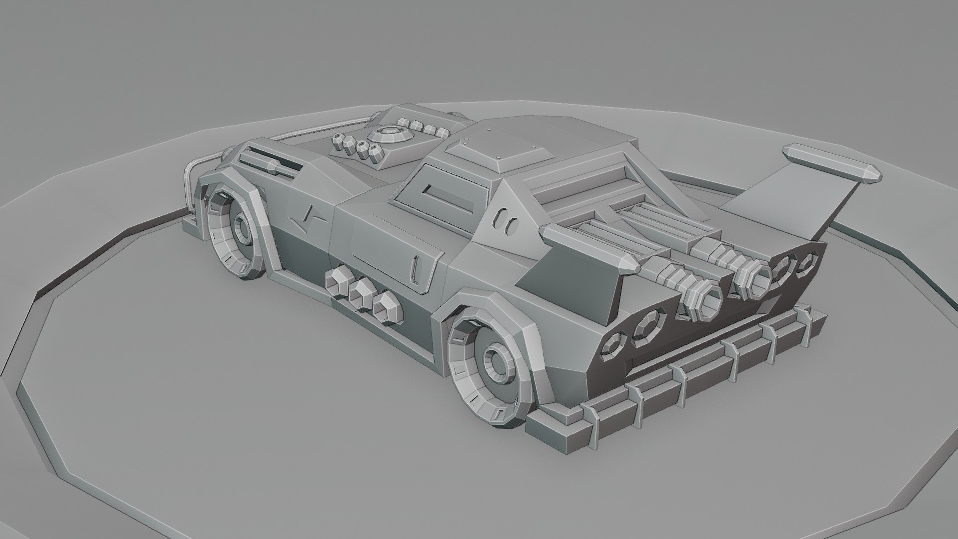 Custom car 3D model - TurboSquid 1694086