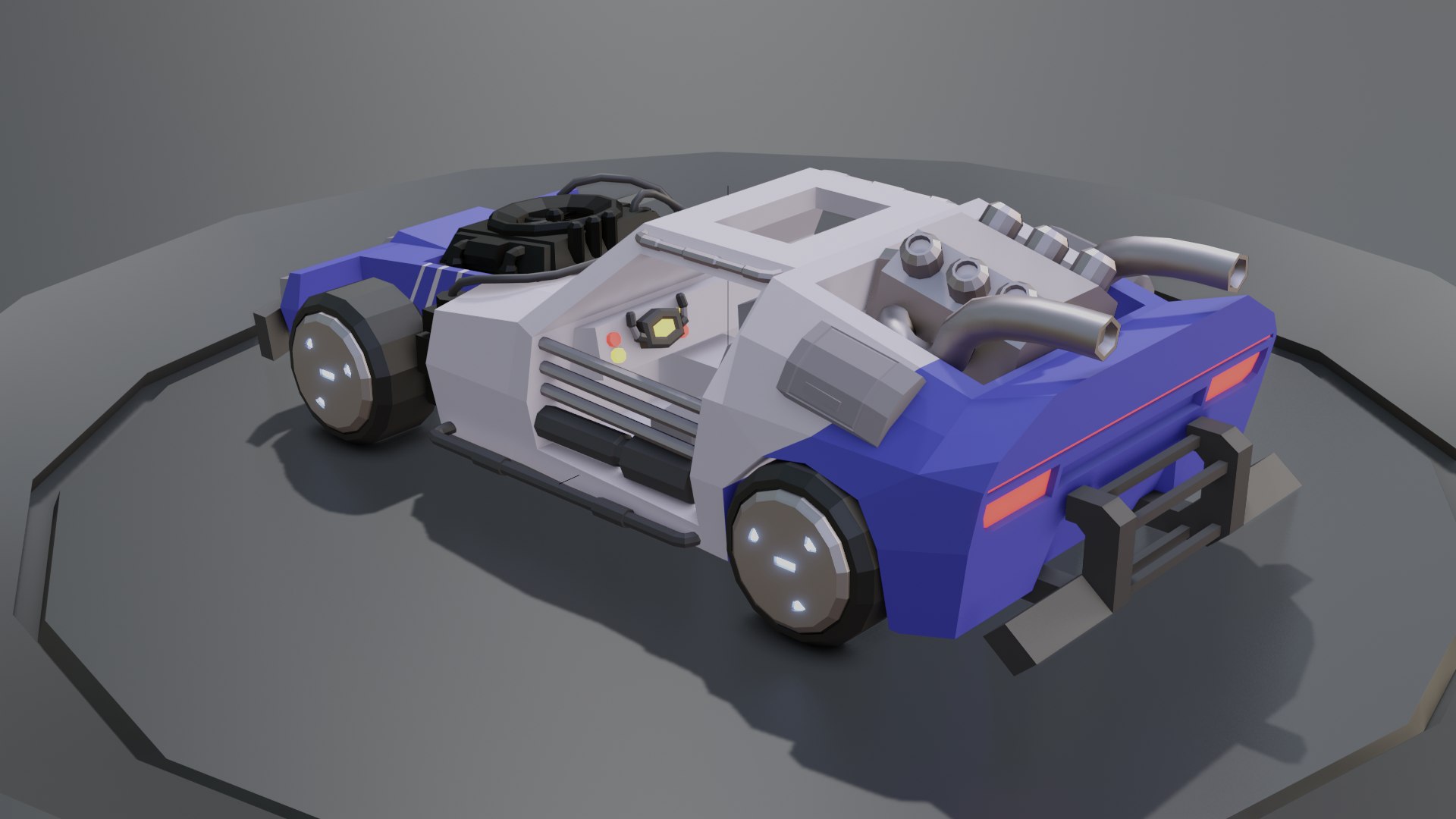 Custom car 3D model - TurboSquid 1694086