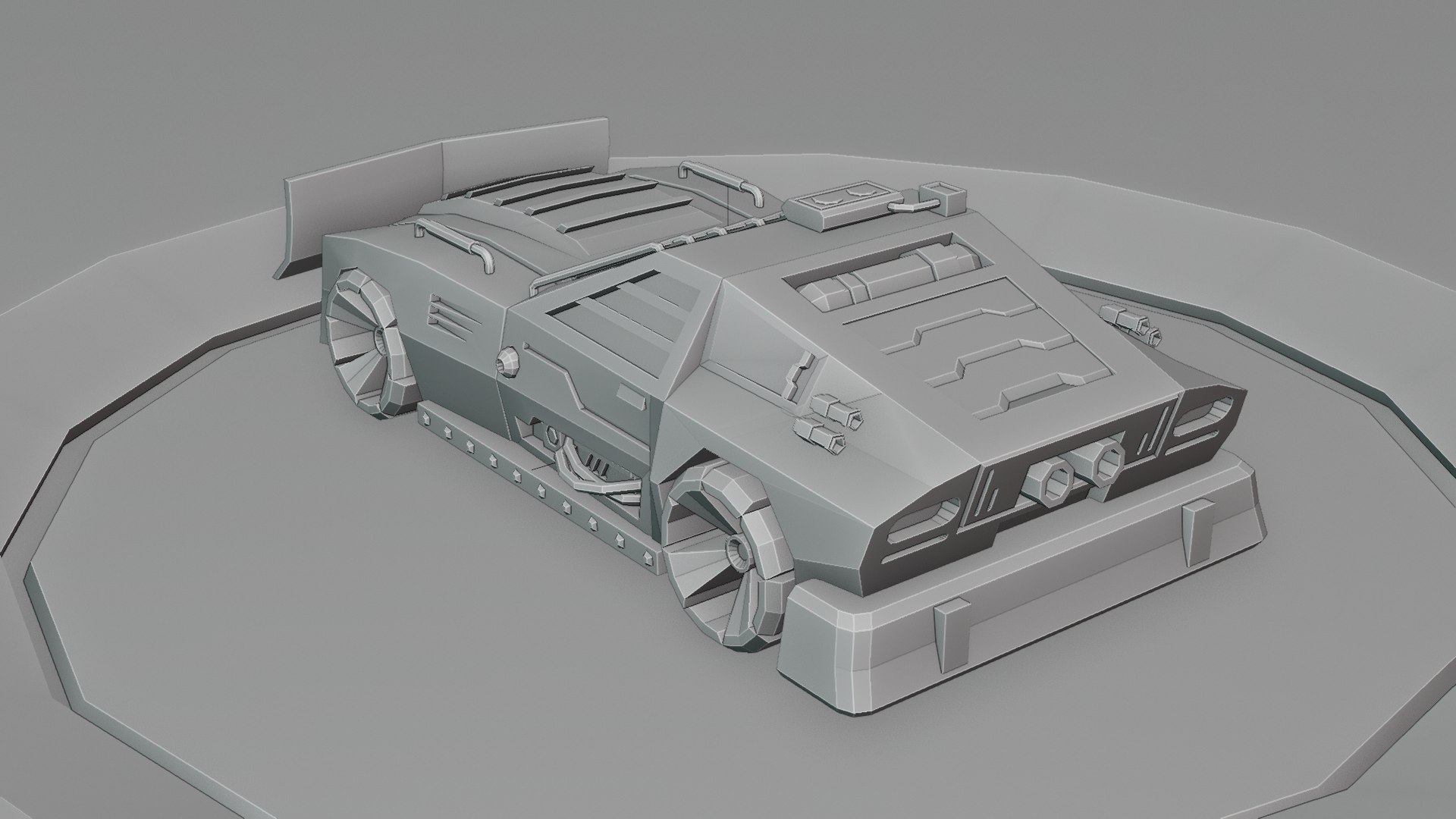 Custom car 3D model - TurboSquid 1694086