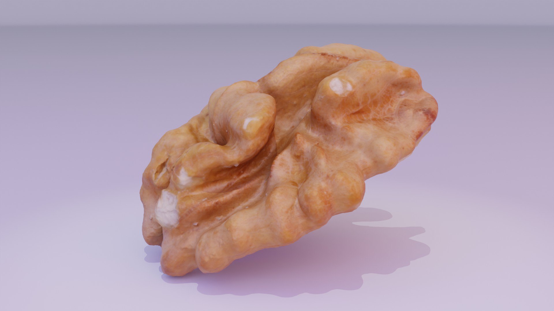 Walnut half kernel 01 high-poly 3D model model - TurboSquid 1866797