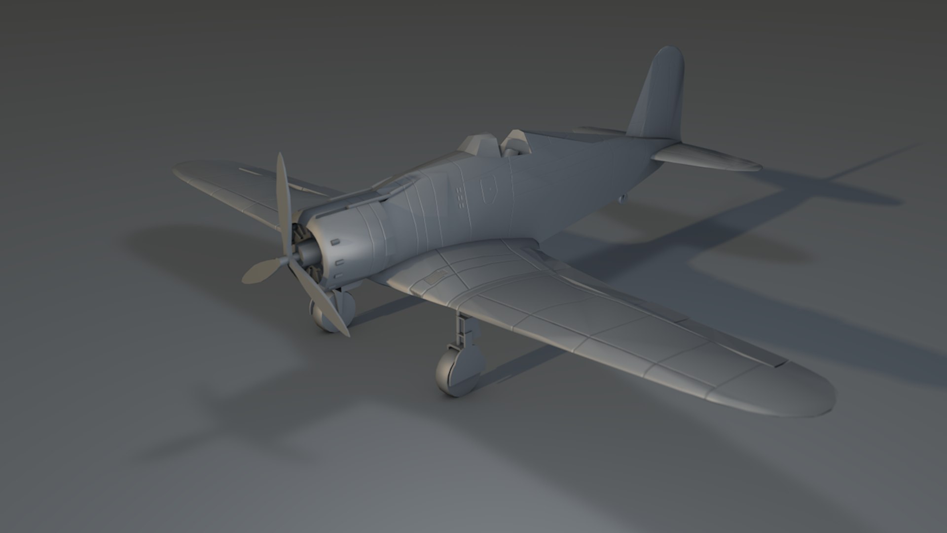 Fiat G50 Freccia Aircraft 3D Model - TurboSquid 1492465