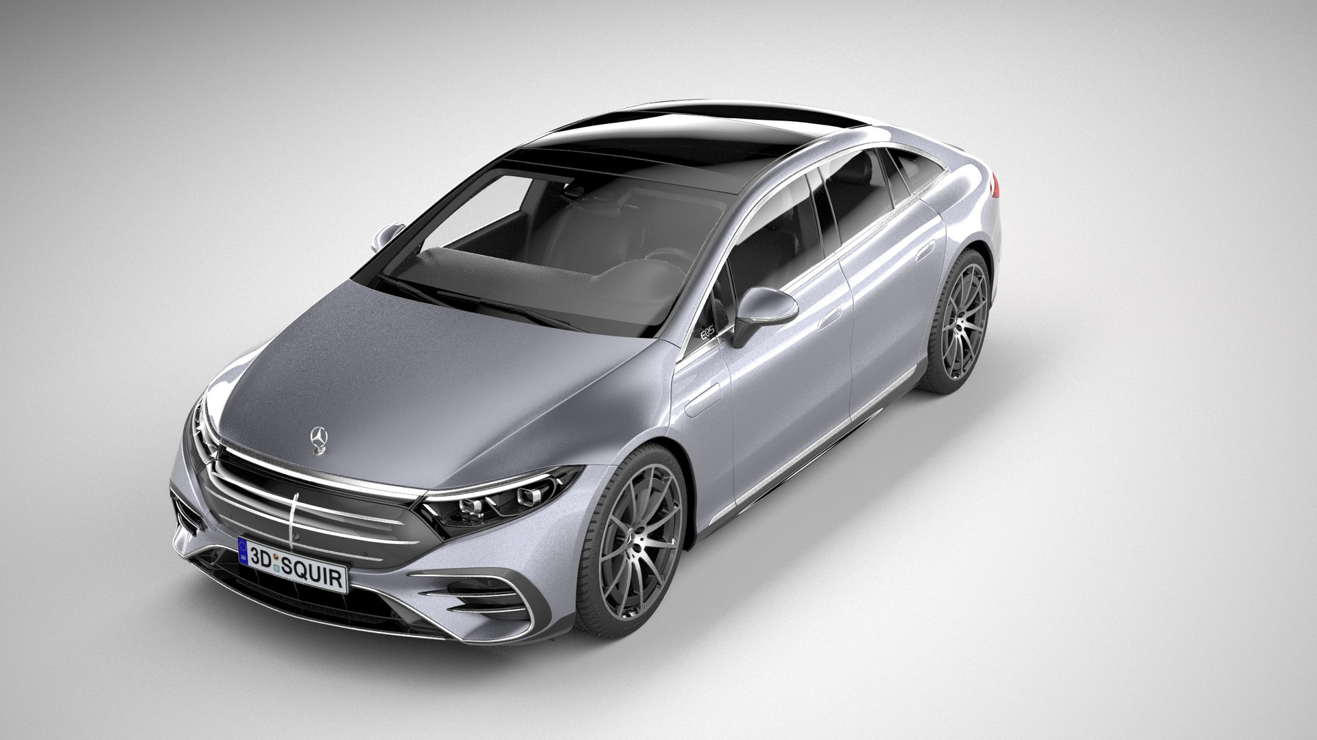 Mercedes-Benz EQS 2025 3D Model - TurboSquid 2220712
