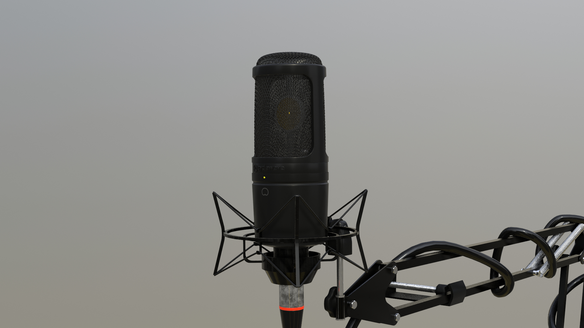 3D Audio Technica AT-2020 Mic Condenser - TurboSquid 2200913