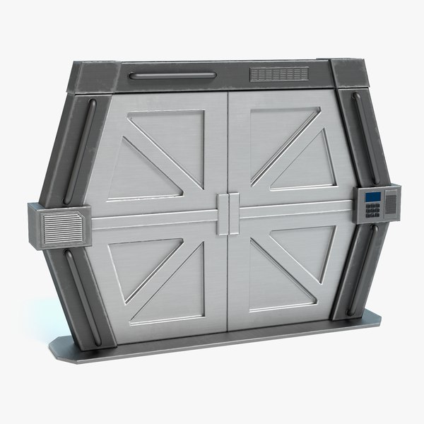 bunker door 3d 3ds