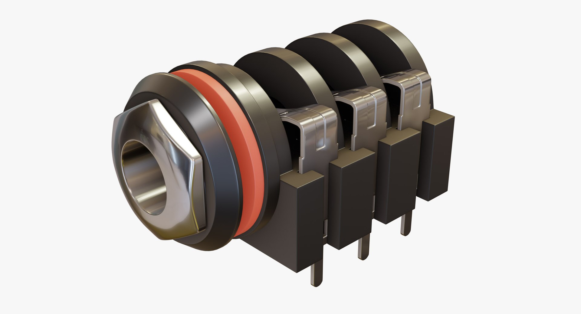 Jack Socket 3D Model - TurboSquid 1711838