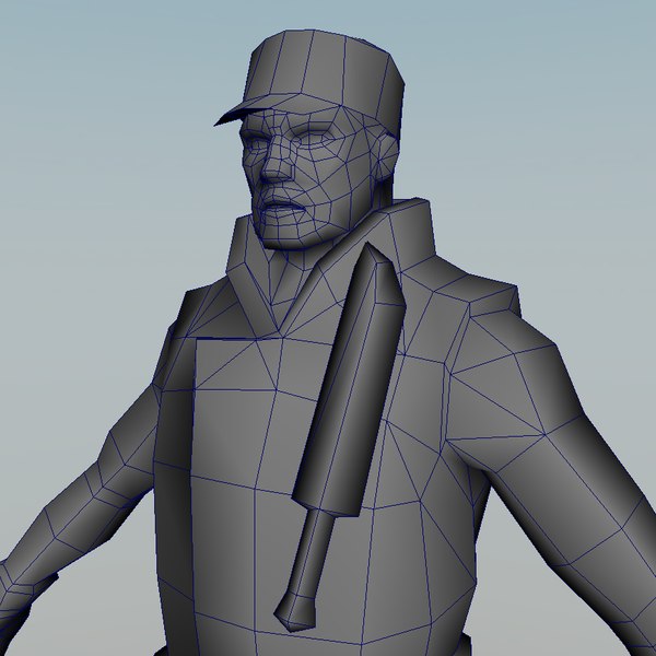 mercenary ready 3d model