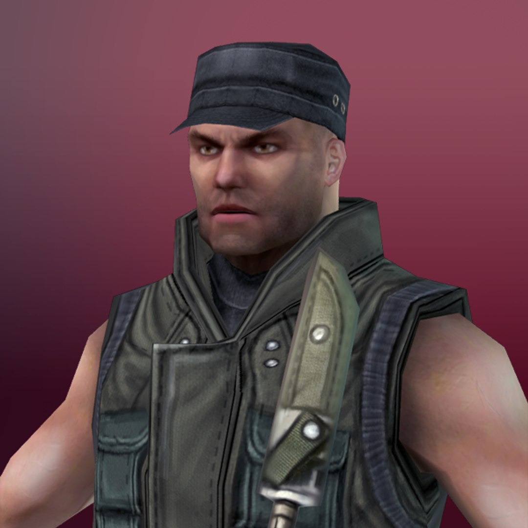 mercenary ready 3d model