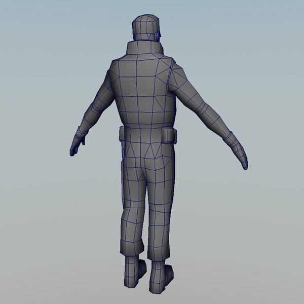 mercenary ready 3d model